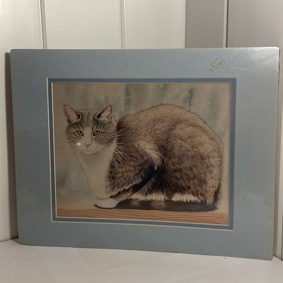 Joy Haddock | Art | Cat Art Print Vintage 99s Charlie By Joy Haddock ...